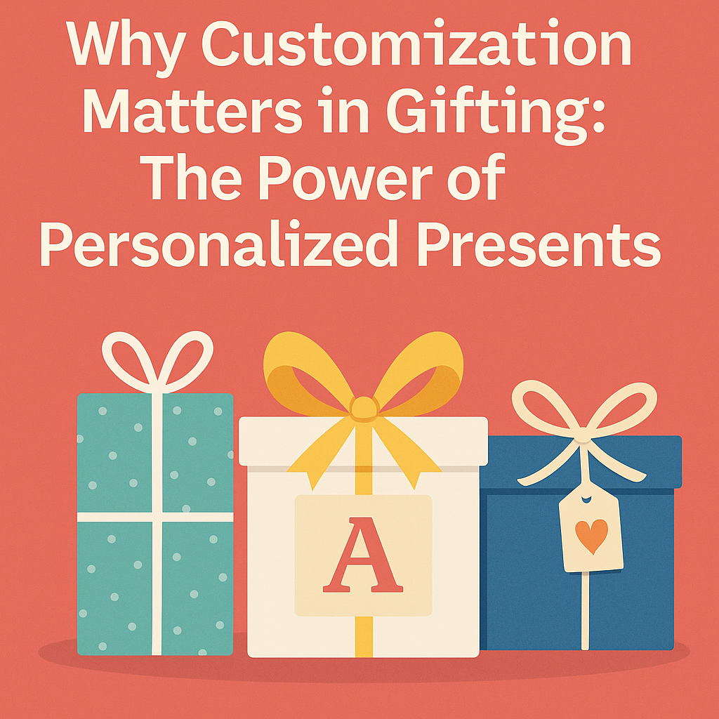 Why Customization Matters in Gifting The Power of Personalized Present – Happyribbon