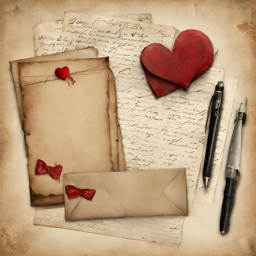 A heartfelt love letter or a scrapbook of your relationship's journey ...
