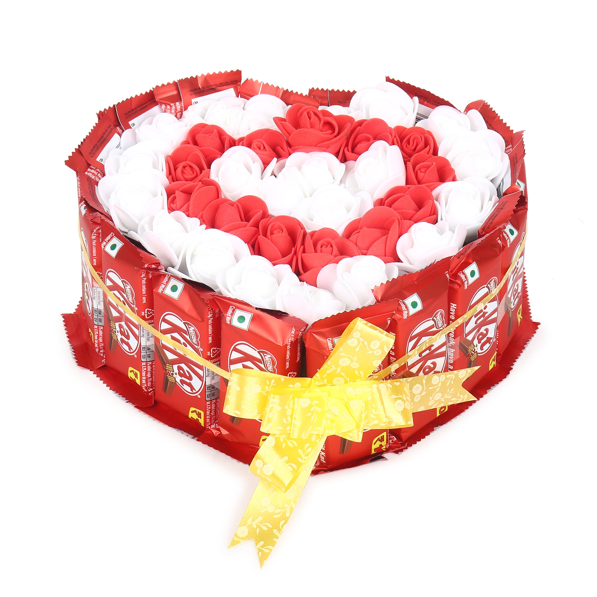 Kit-Kat Heart-Shaped Bouquet: A Sweet Surprise for Your Loved Ones ...